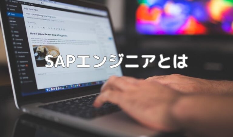 SAPエンジニアとは｜仕事内容や将来性と必要となるスキルを解説